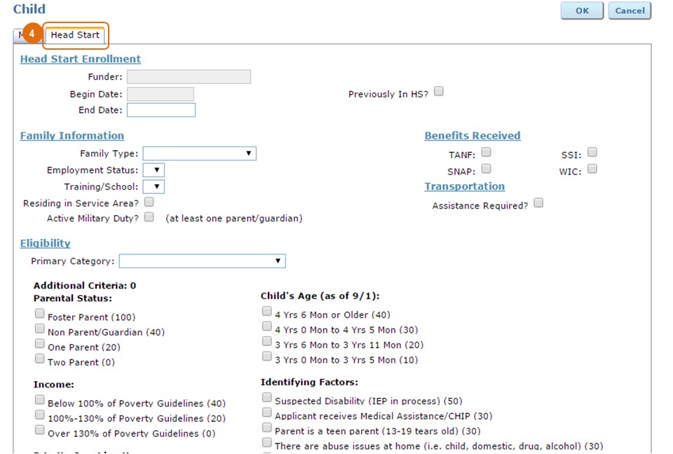 Adding a New Child | ChildWare